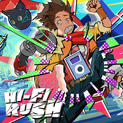 ArtStation - Hi-Fi RUSH - Menu Illustrations