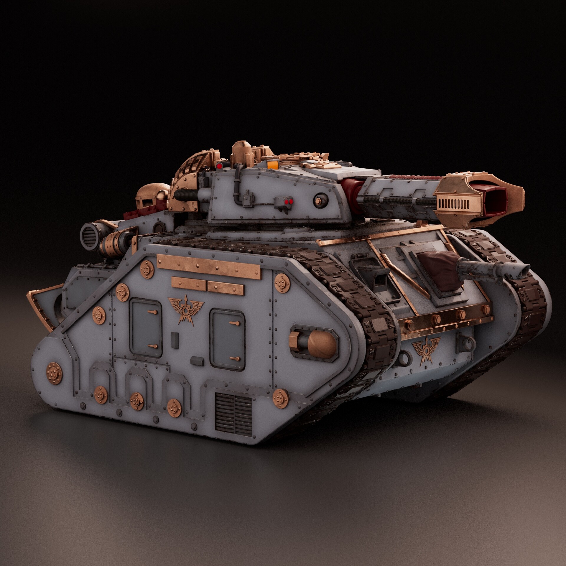 ArtStation - Solar Auxilia Leman Russ Incinerator