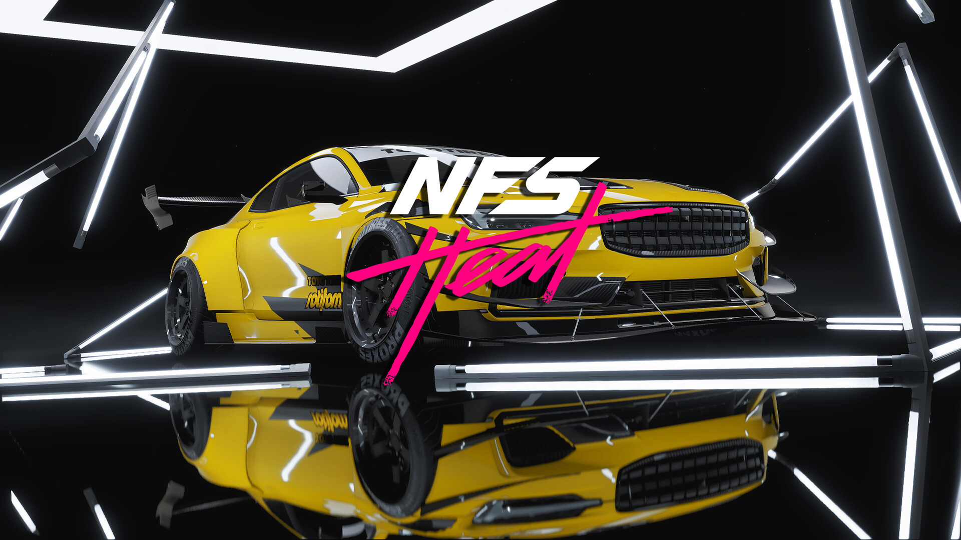 ArtStation - POLESTAR_1 // NFS HEAT // Dealership Lighting