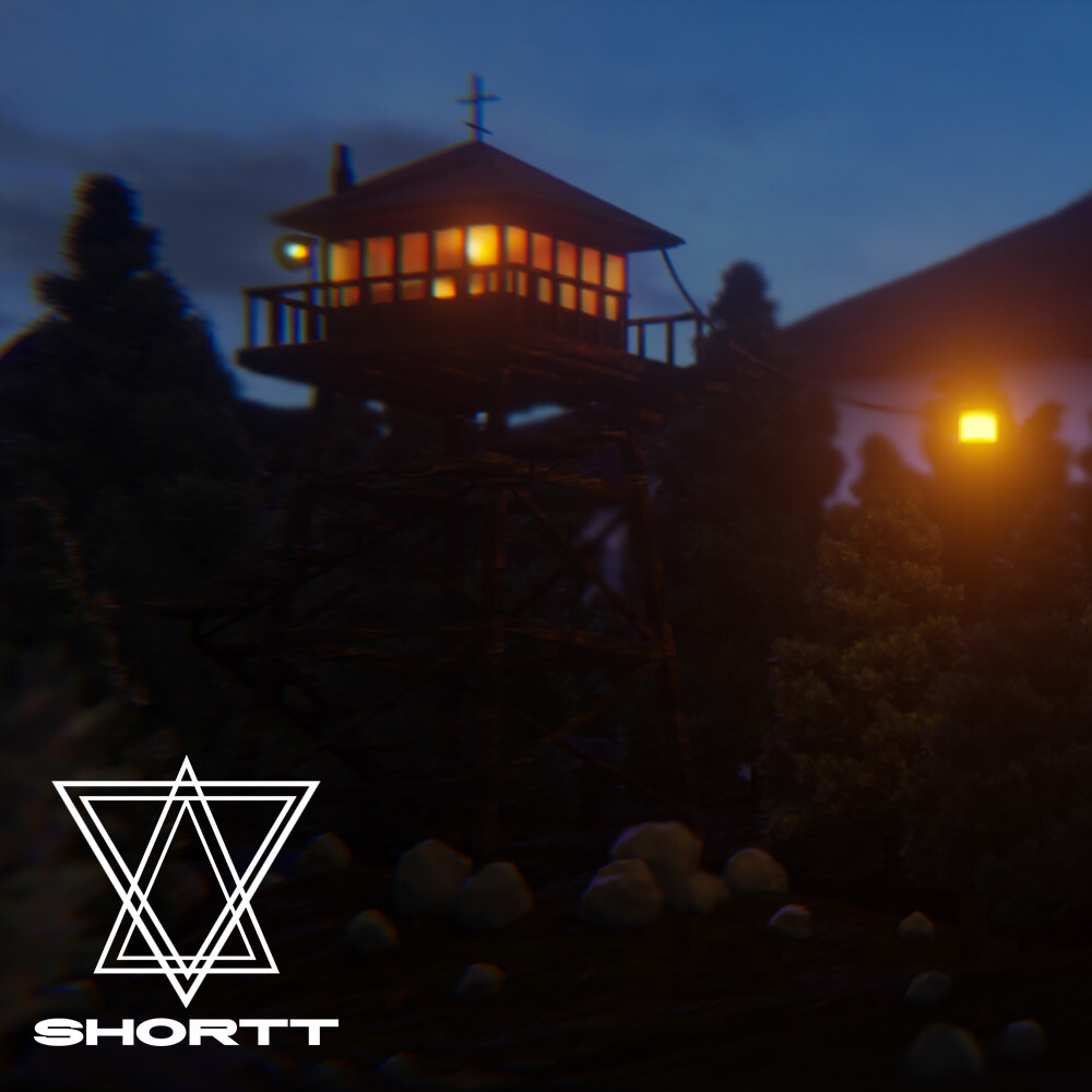 ArtStation - Firewatch Side - Personal project