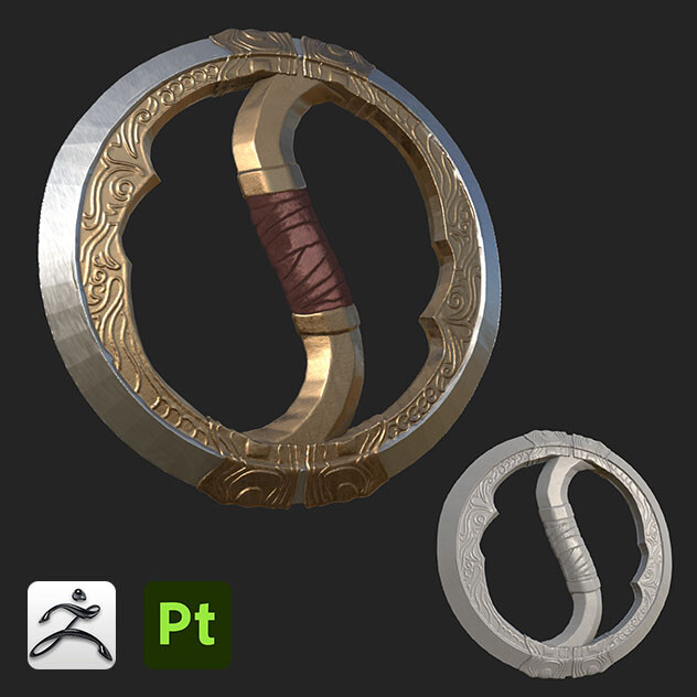 ArtStation - Chakram Weapon