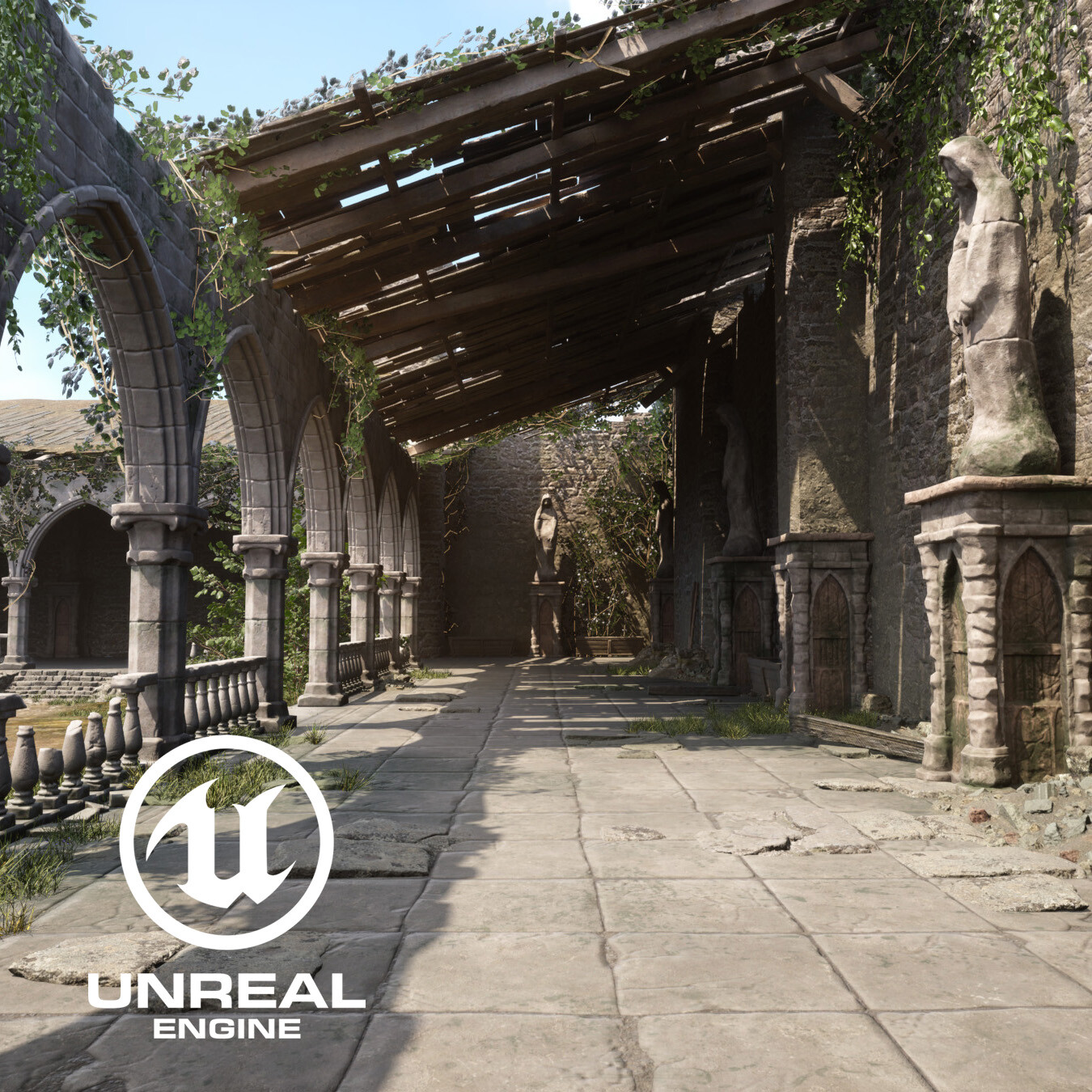 ArtStation - Fantasy Ruins modular kit pt.1