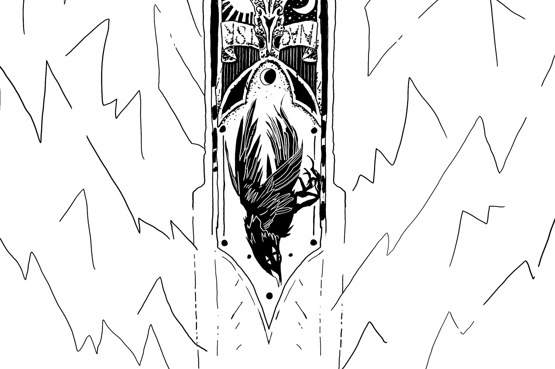 ArtStation - Raven sword of day and night