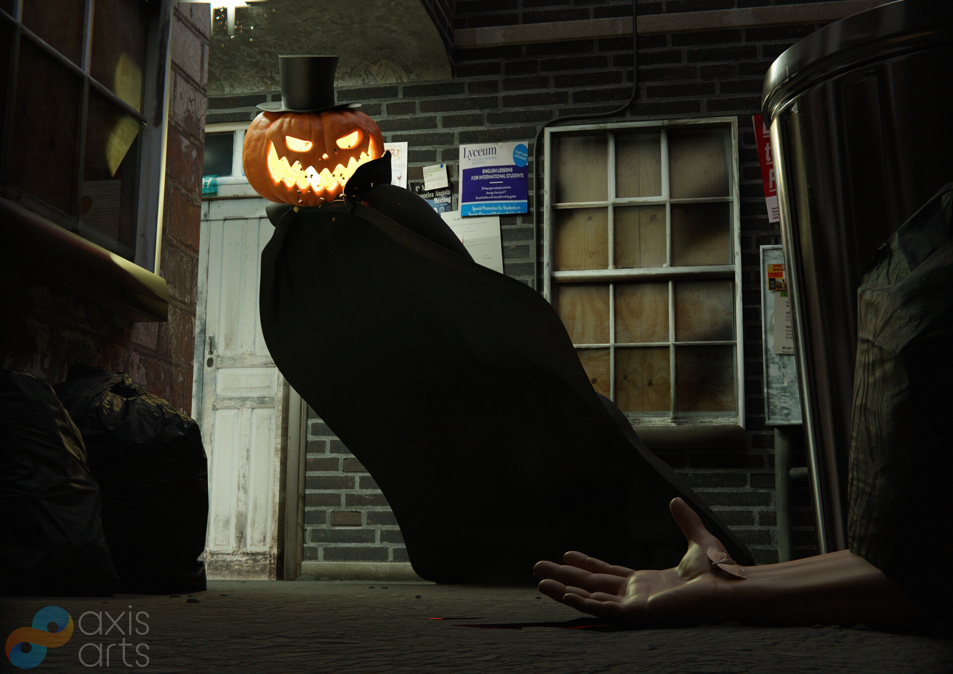 ArtStation - Haunted Glow - A Halloween Inspired Artwork