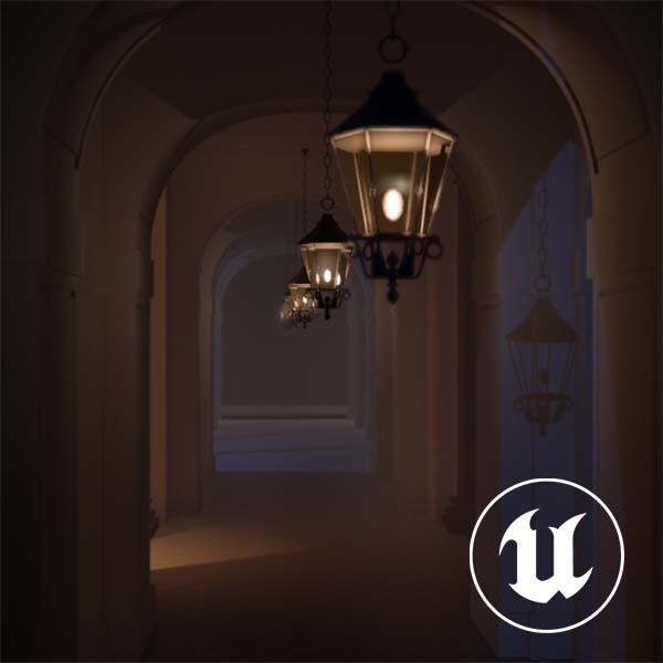 ArtStation - Passage illumination