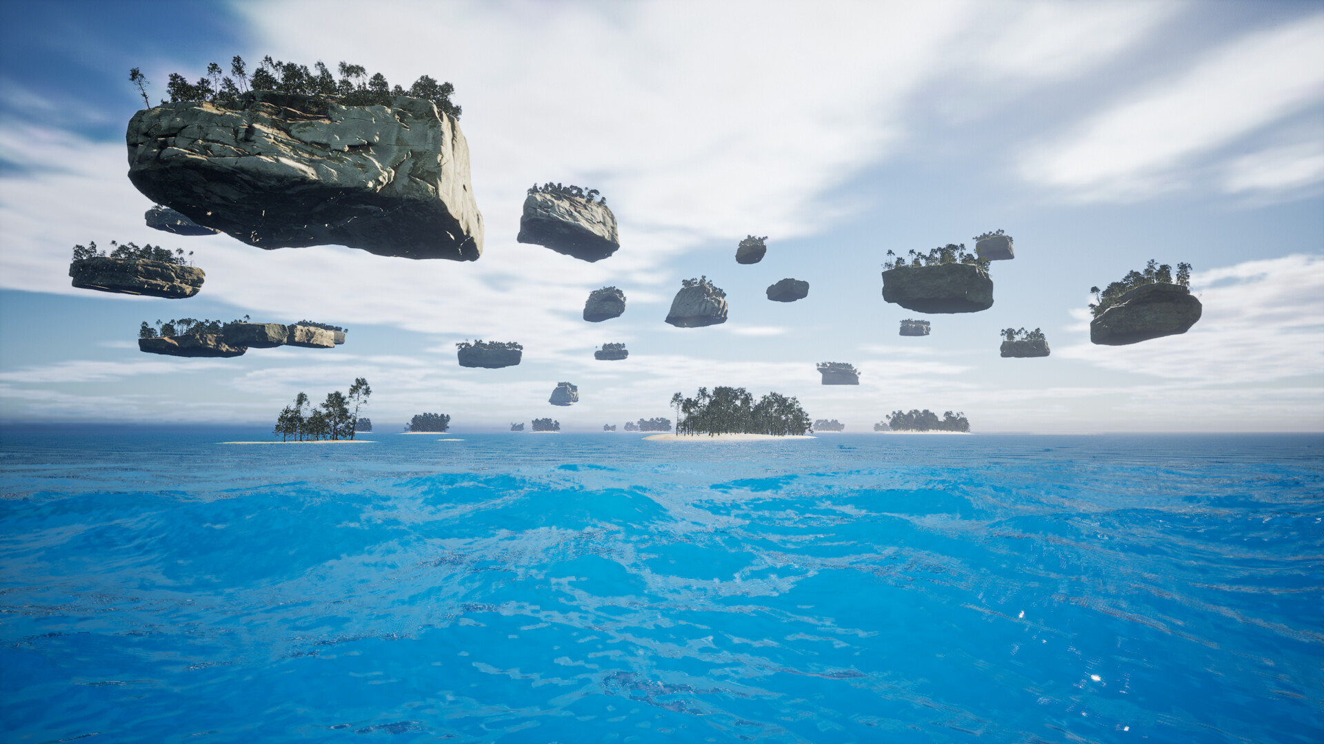 ArtStation - Floating Islands of Pandora