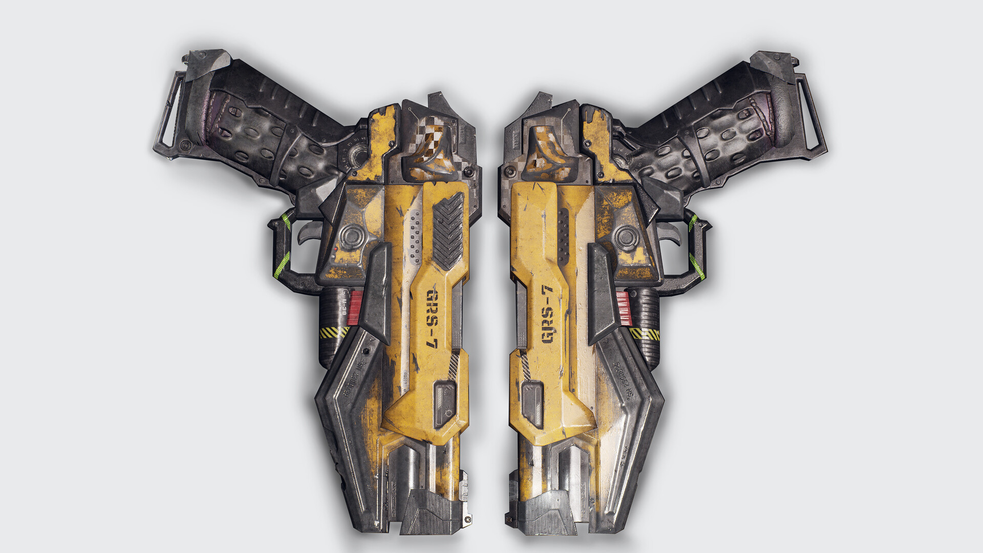 ArtStation - Low-Poly weapon "Deadly Firepower"