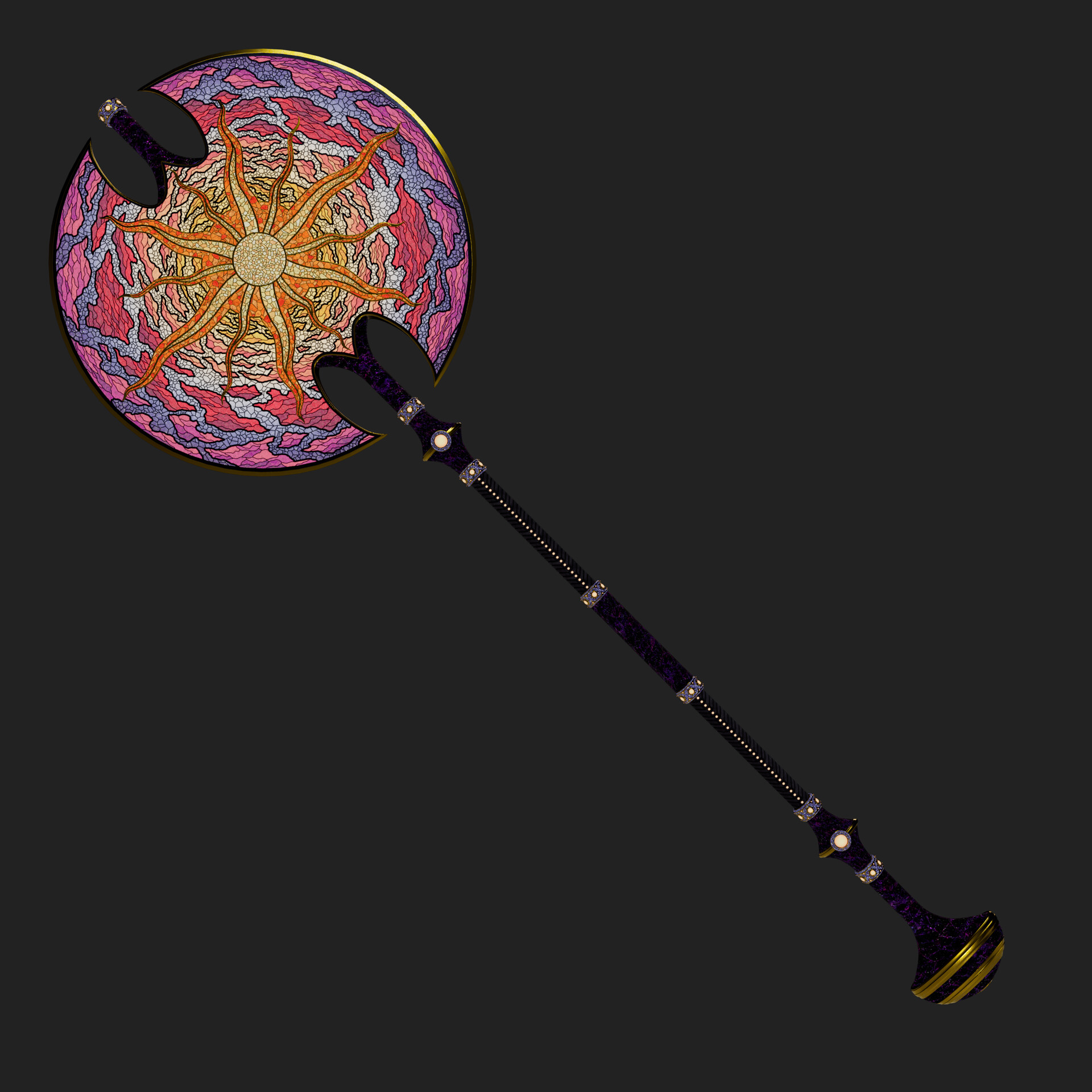 ArtStation - The Sunset Axe