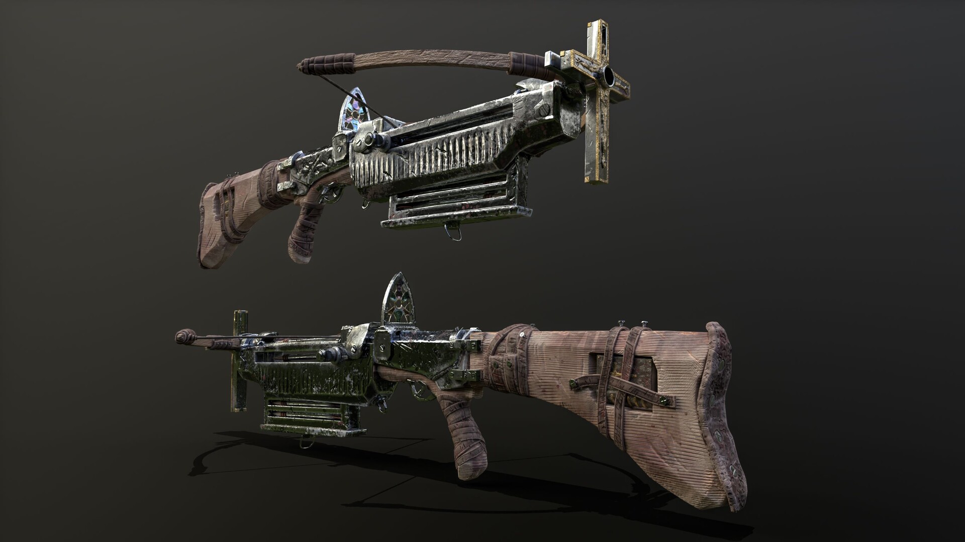 ArtStation - Van Helsing Family Heirloom: Real Time Game Prop