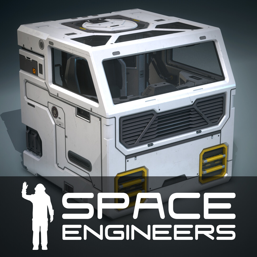 ArtStation - Space Engineers - Cab Cockpit