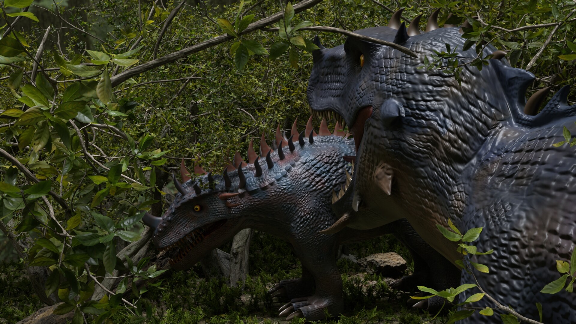 ArtStation - DINO FOREST