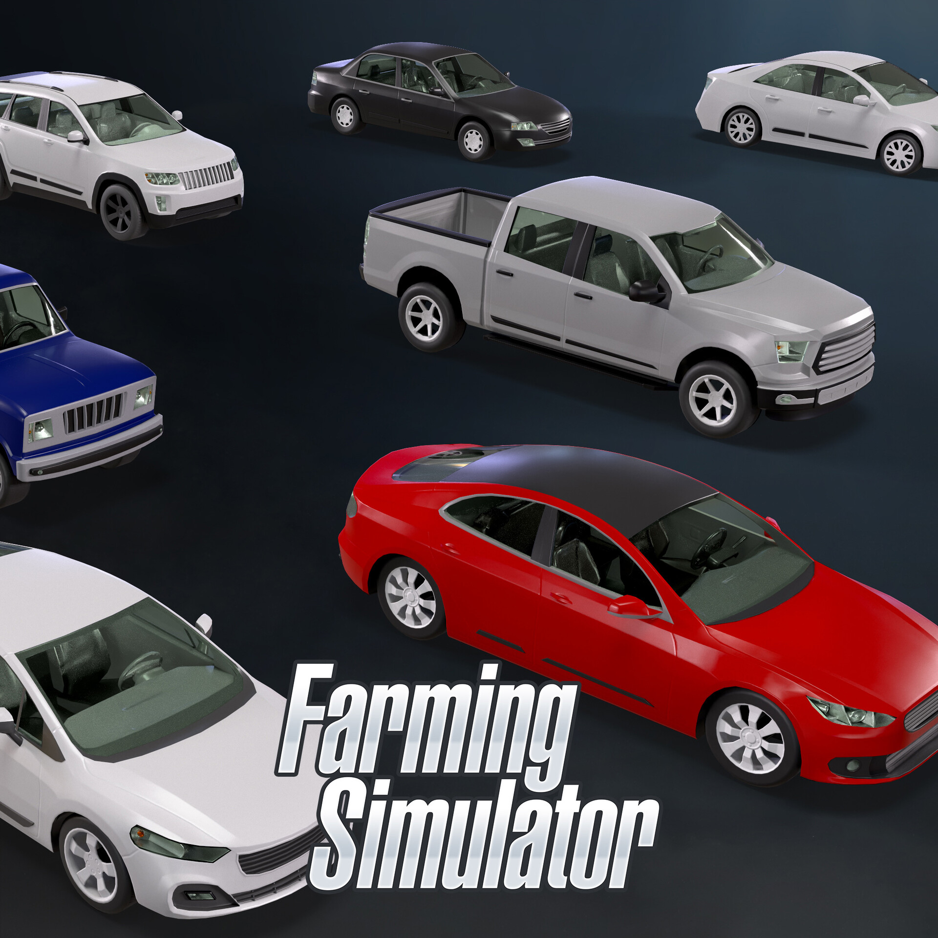 ArtStation - NPC Cars