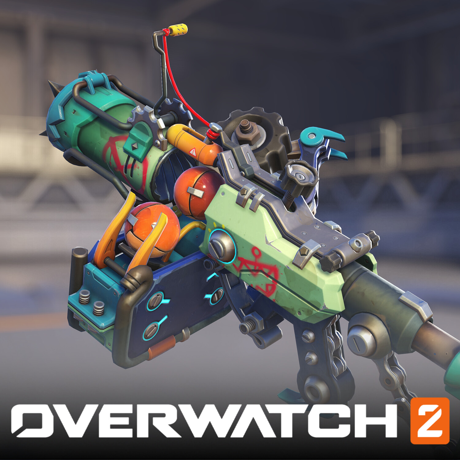 ArtStation - Overwatch 2 - Junkbot Weapon