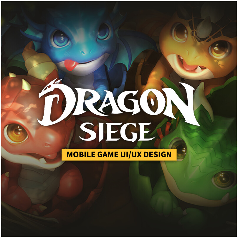 ArtStation - Mobile SLG game - Dragon Siege [UI DESIGN]