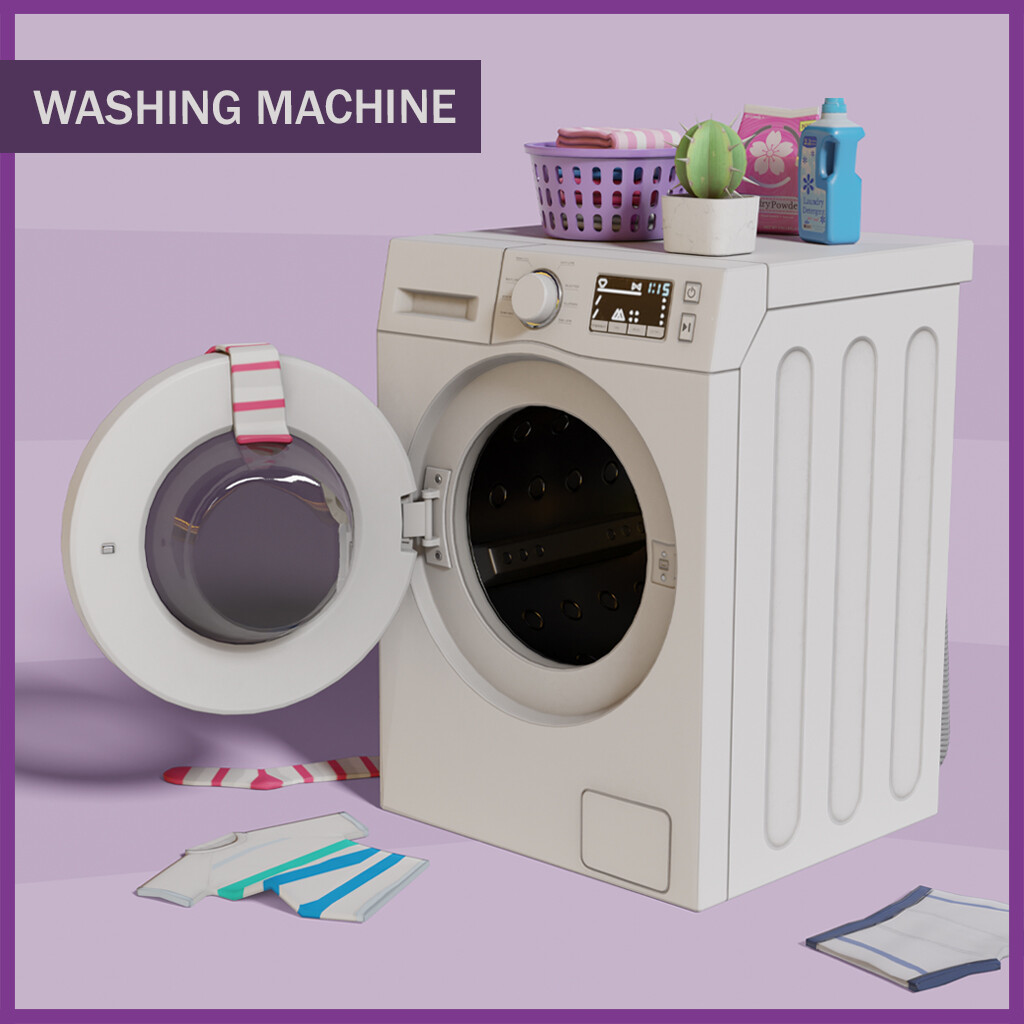ArtStation - Washing Machine