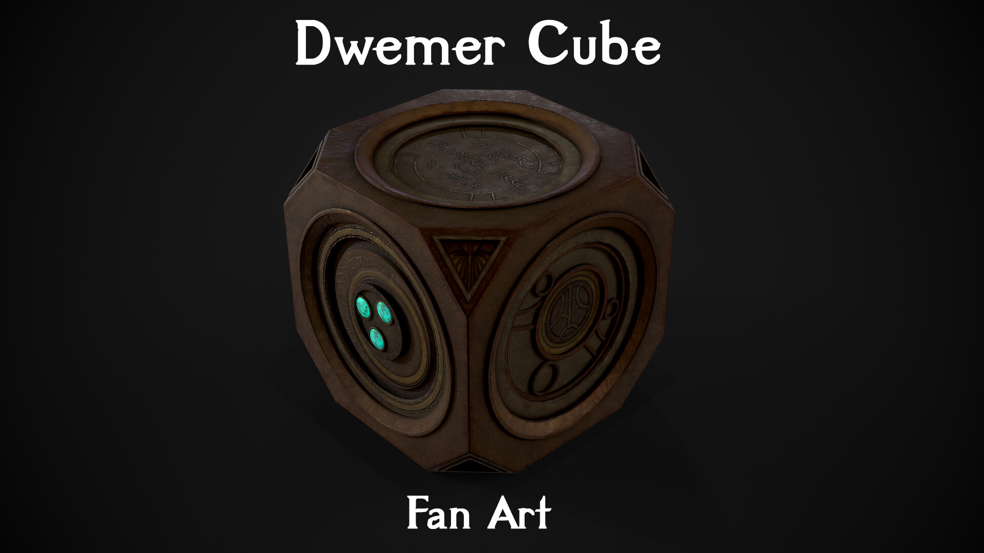 ArtStation - Dwemer Ancient Cube