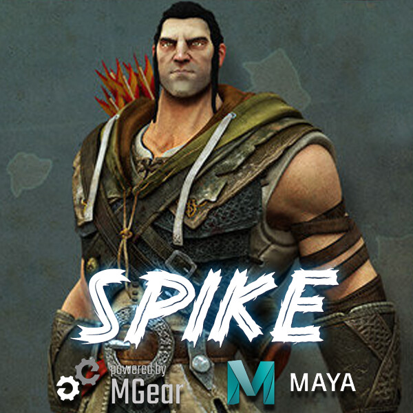 ArtStation - Spike, Maya mGear Rig