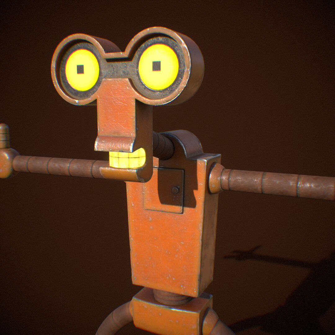 ArtStation - Roberto from FUTURAMA