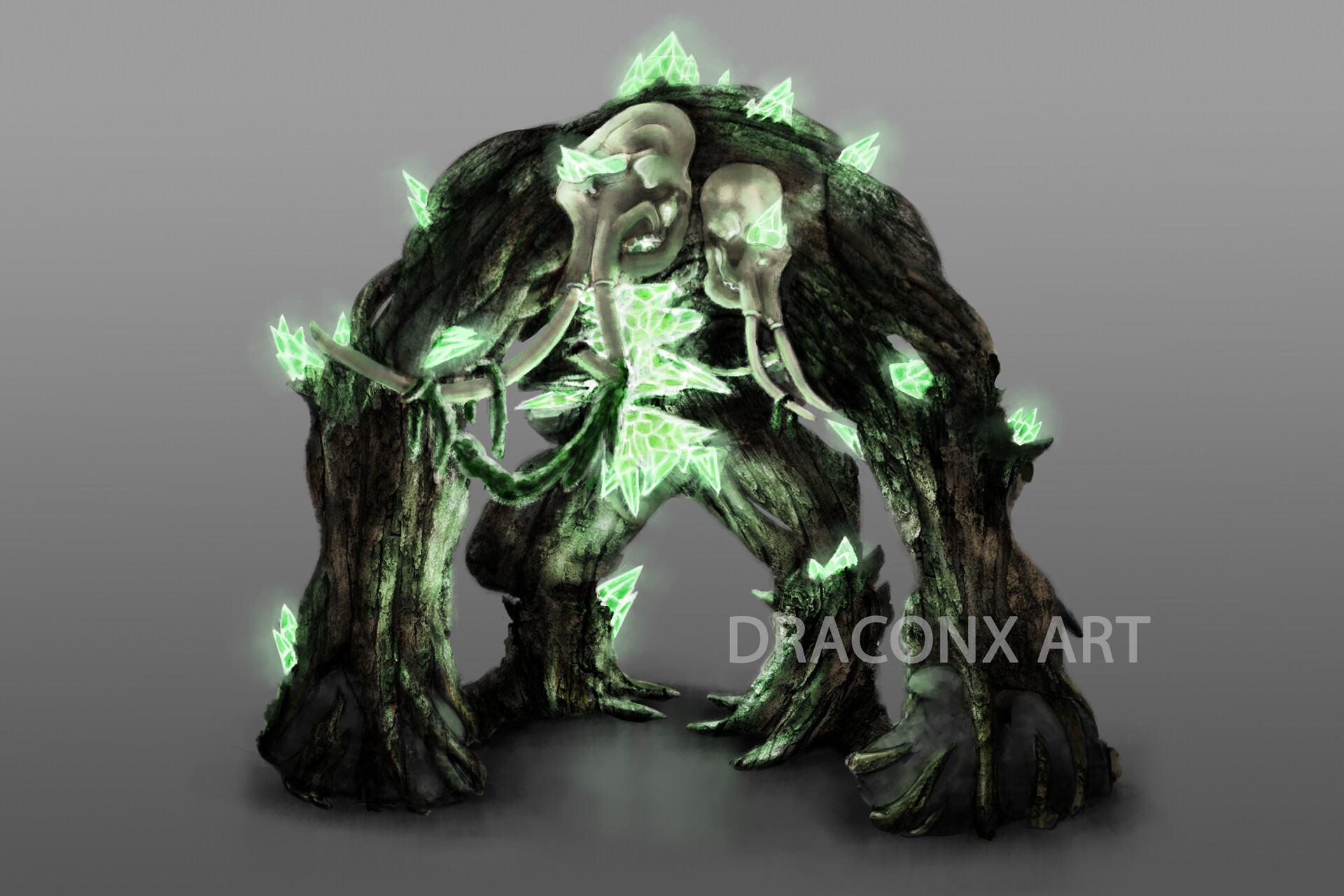 ArtStation - Undead Jungle Trent