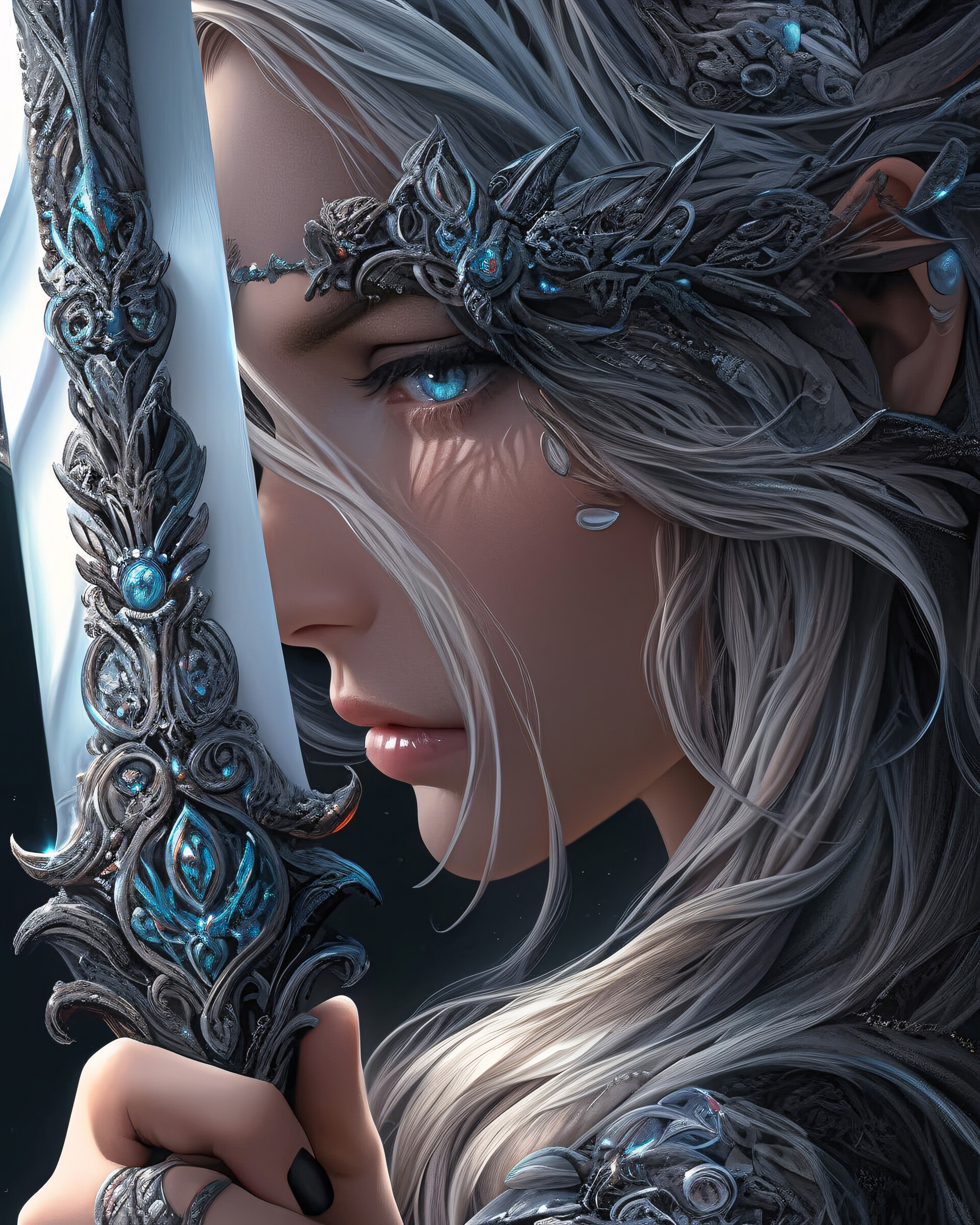 ArtStation - 100 Fantasy RPG Female Characters Illustrations |8K Reference Images