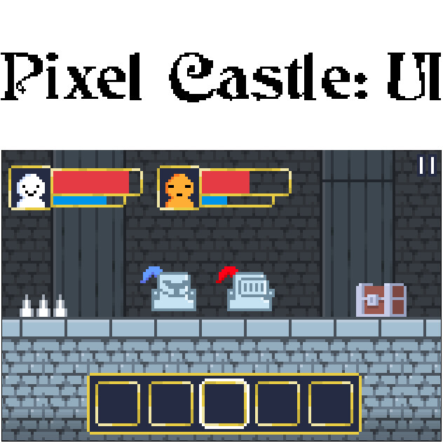 ArtStation - Pixel Castle: UI