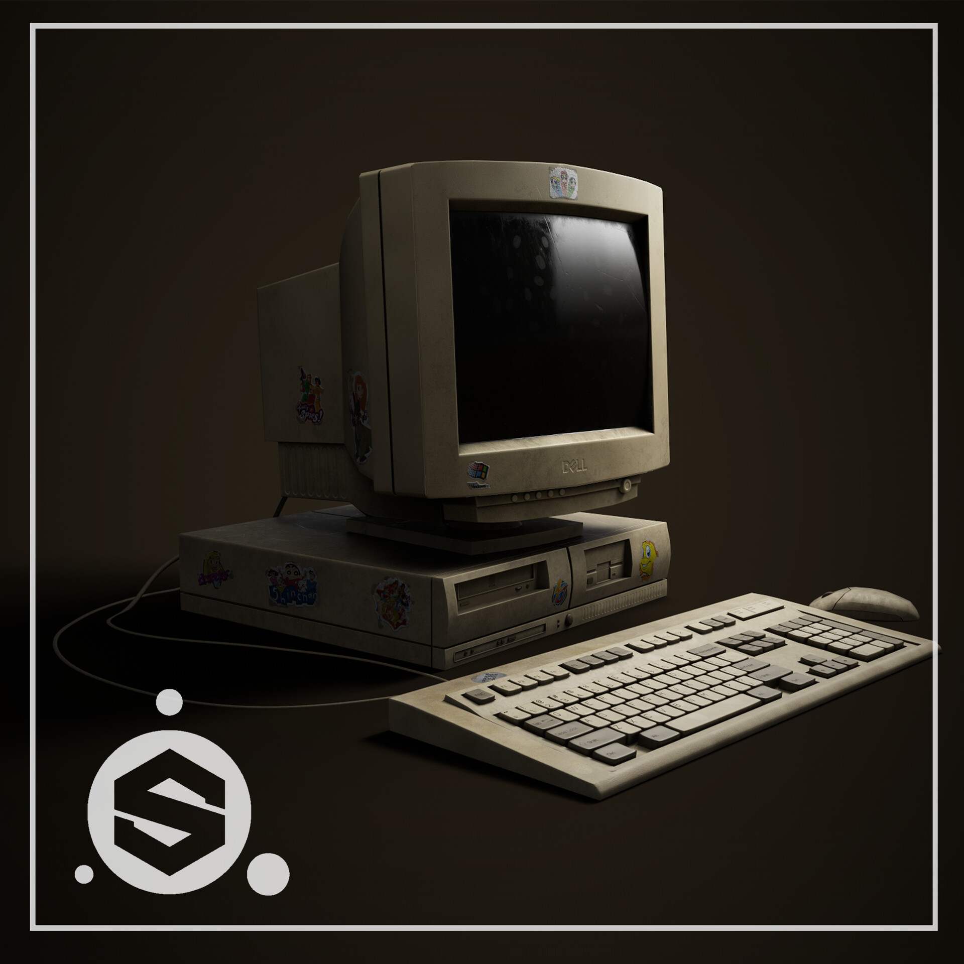 ArtStation - 90s pc