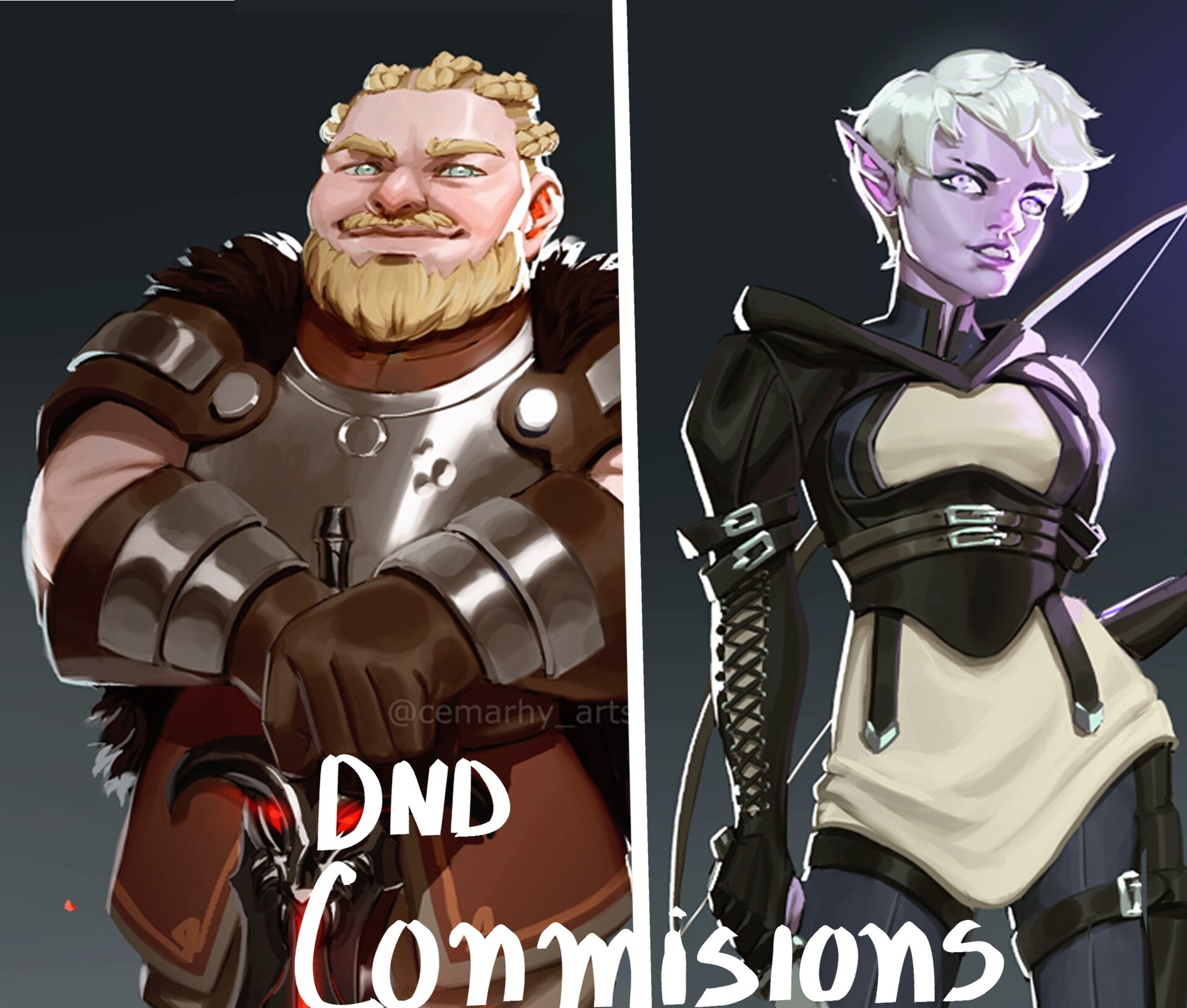 ArtStation - DND commission