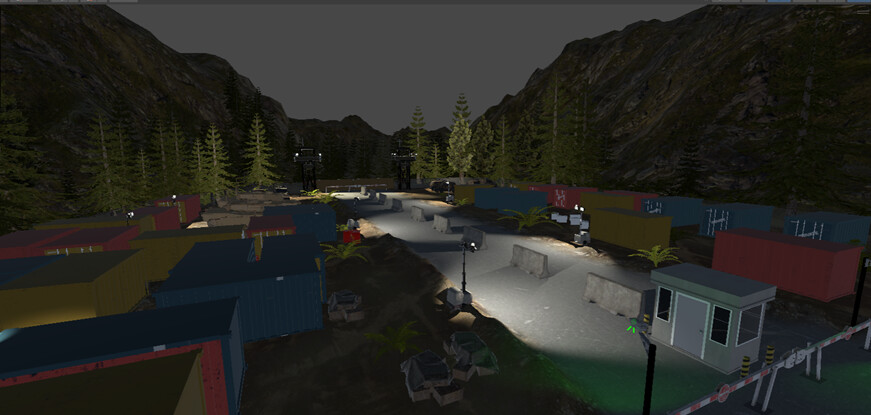 ArtStation - Military base Environment in Unity