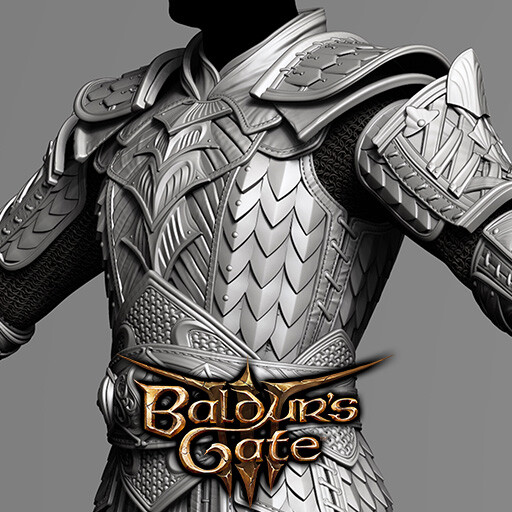 ArtStation - Scalemail Armor Set