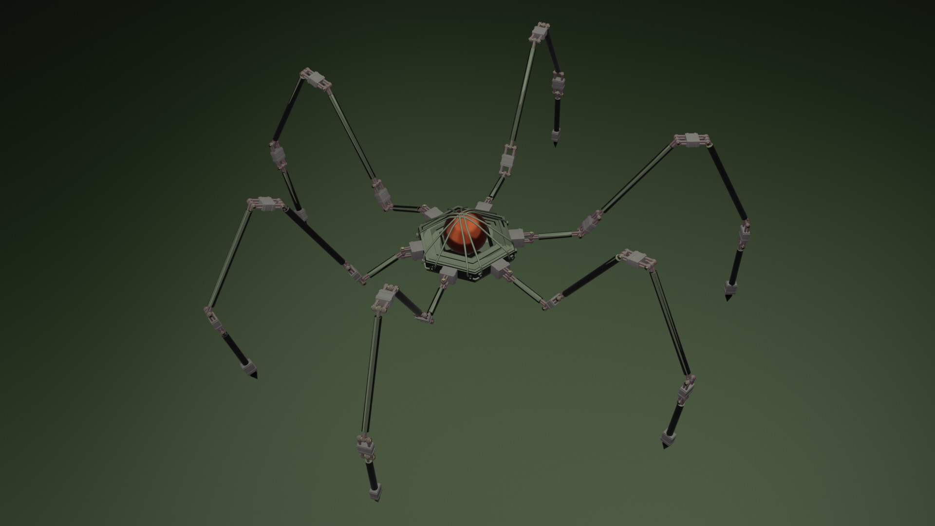 ArtStation - Robot Spider
