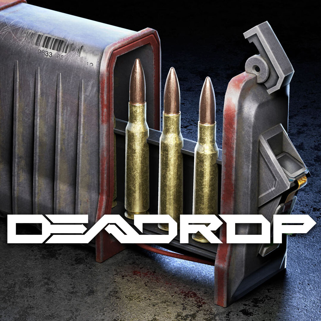 ArtStation - Deadrop // Ammo Box - Sniper Rifle Ammo B