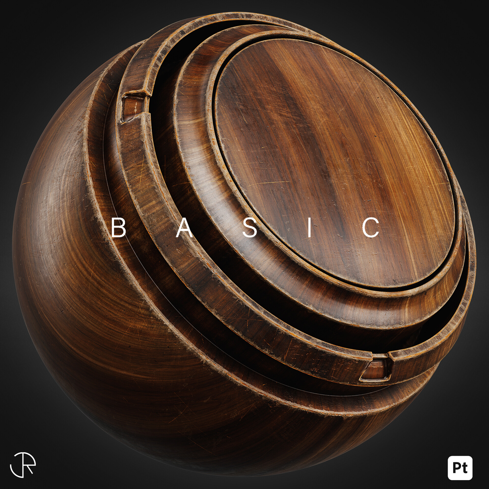 ArtStation - Wood basic Smart Materials Substance 3d painter