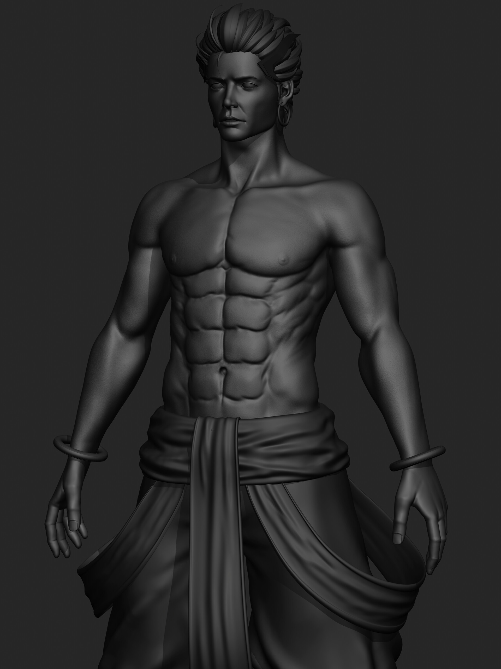 ArtStation - Male Character Sketch