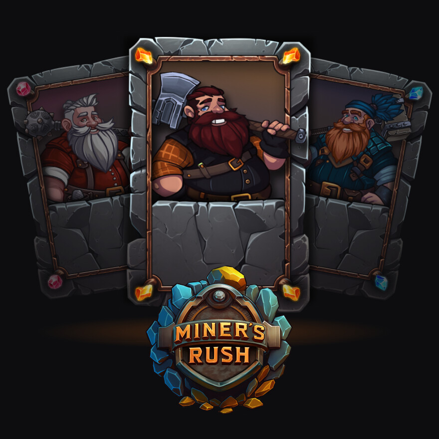 ArtStation - Dwarf Game Illustrations