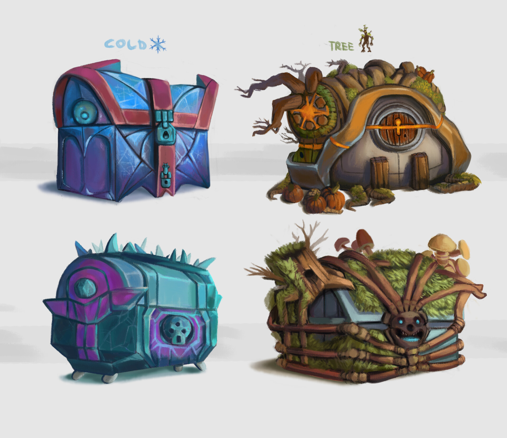 ArtStation - chest- concept art