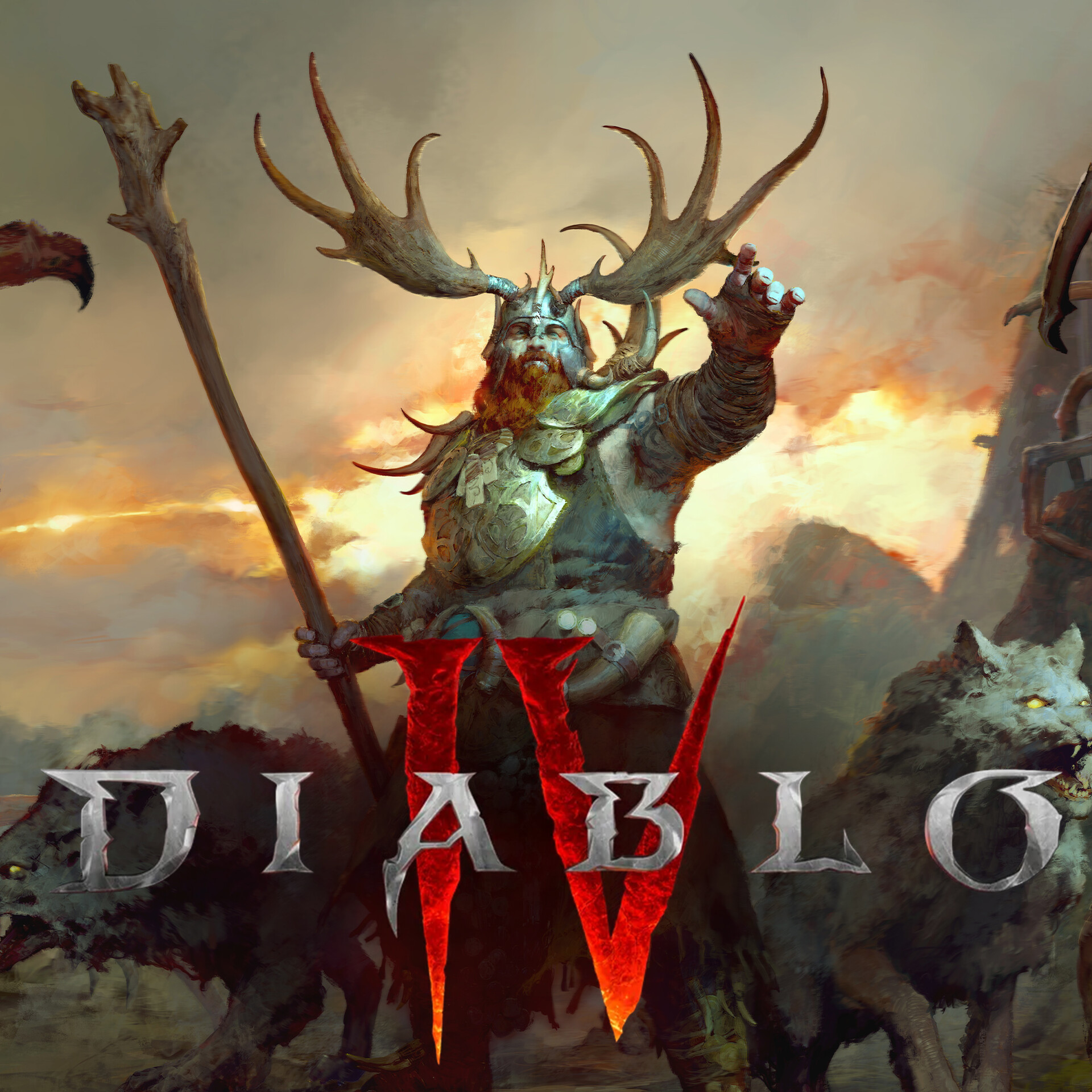 ArtStation - Diablo IV Druid Key Art