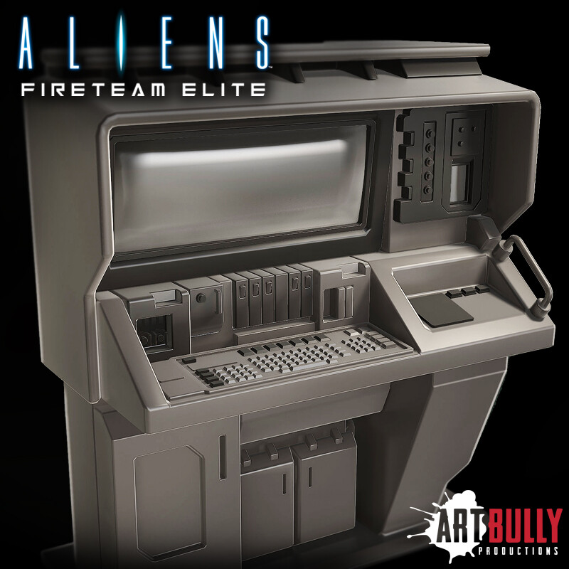 ArtStation - Aliens Fireteam Elite: Props 01