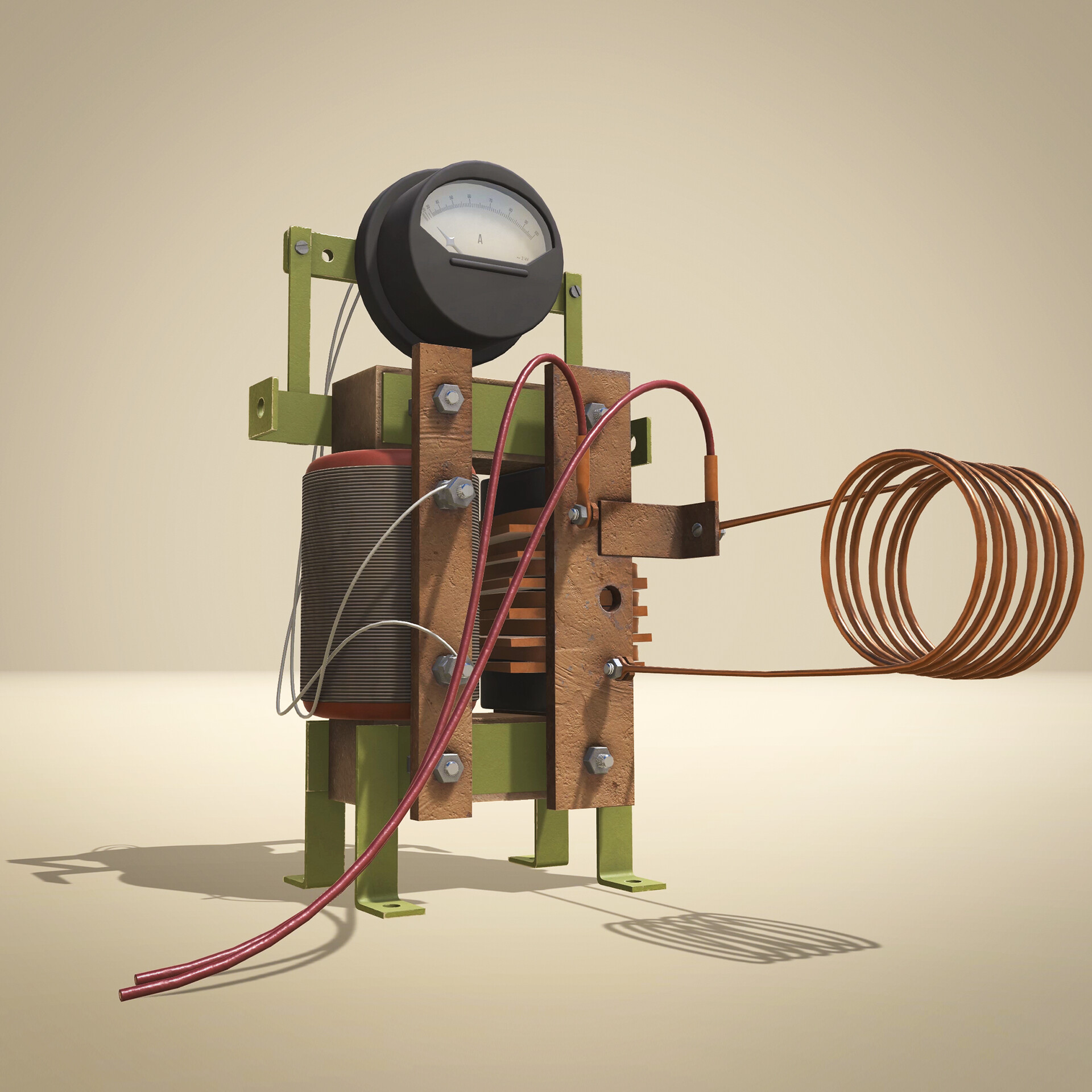 ArtStation - Vintage Electrical Stuff | Transformer