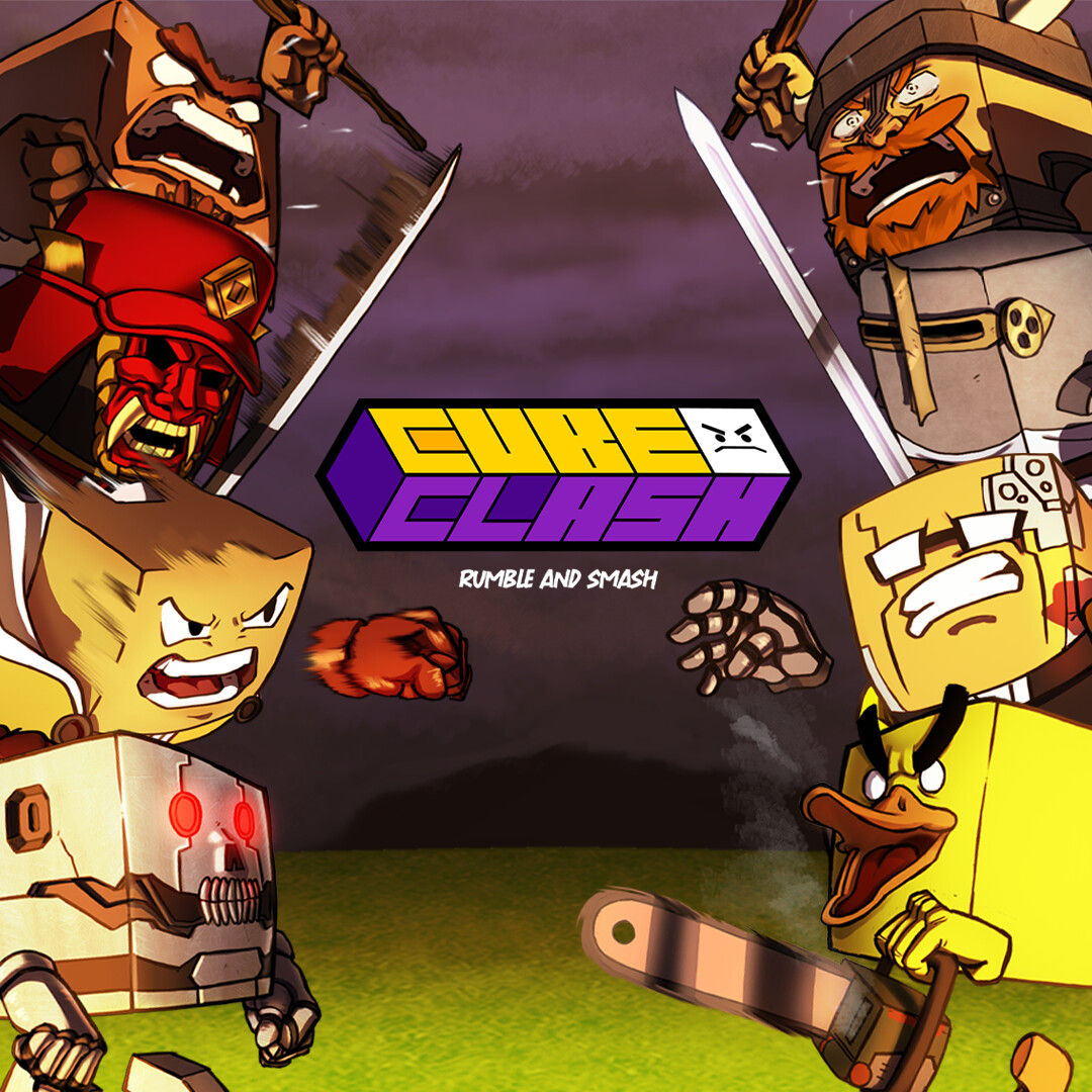 ArtStation - CUBE CLASH: RUMBLE AND SMASH