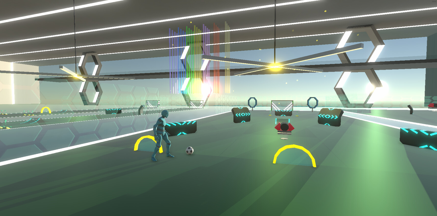 ArtStation - Infint3 Futsal - Mobile Game Prototype