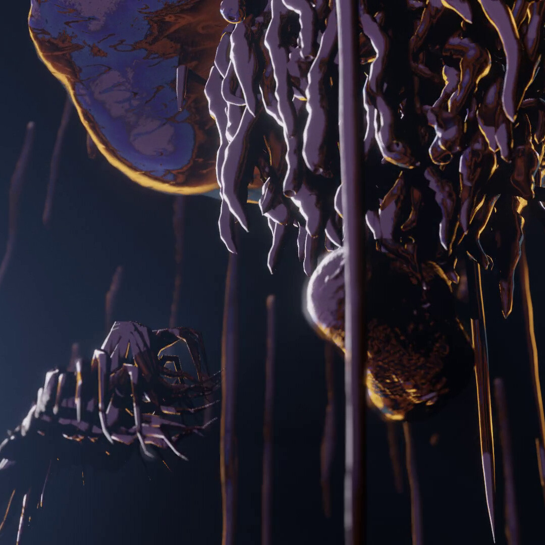 ArtStation - Procedural Gross Tentacles (WIP)