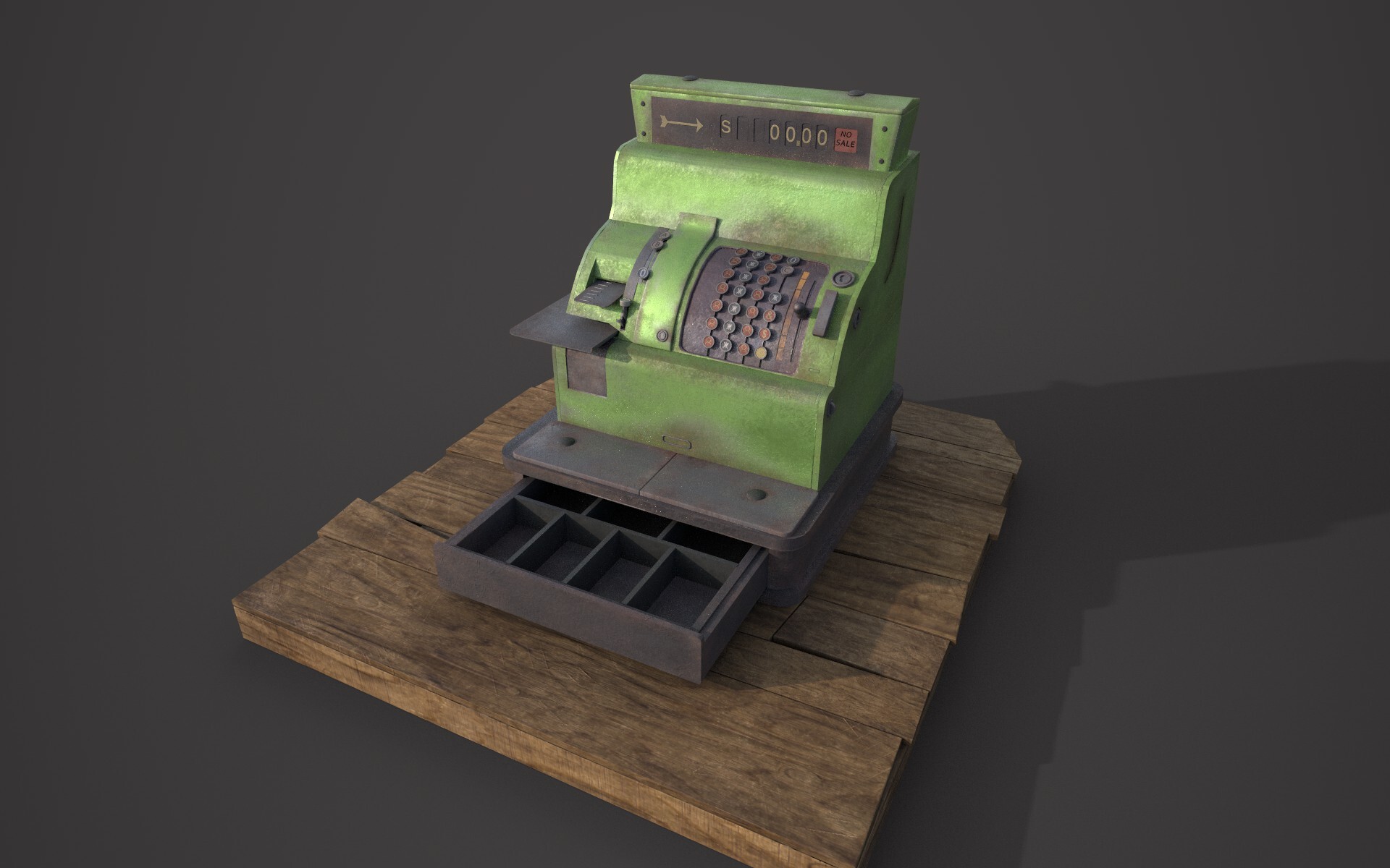 ArtStation - 3D_CASH_REGISTER (IN DIFFERENT COLORS)