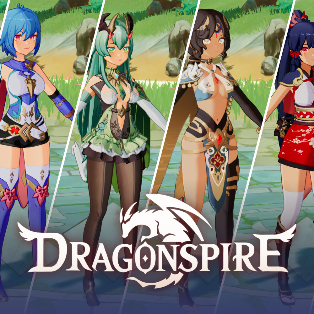 ArtStation - Dragonspire Character Work