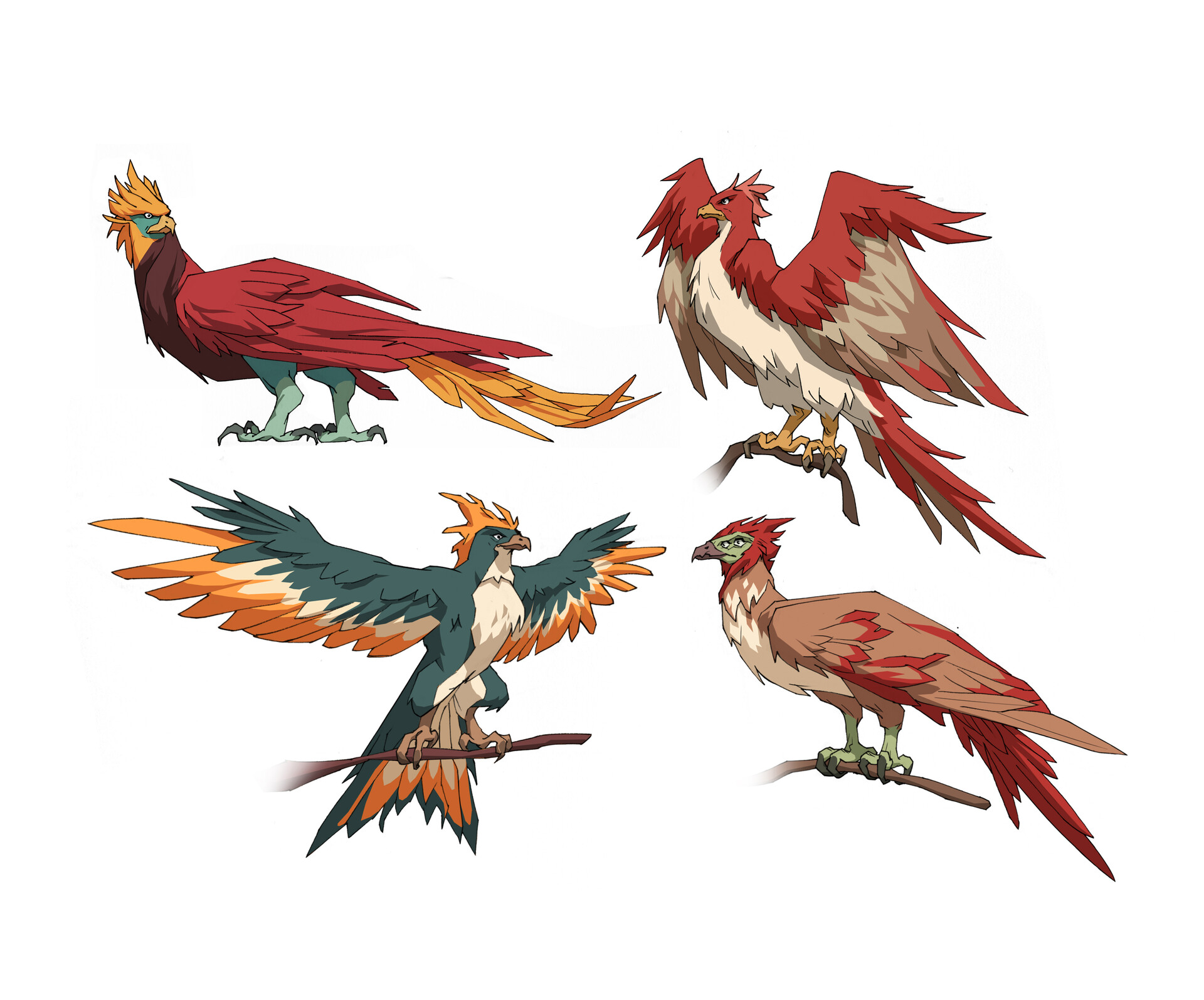 ArtStation - Hawk Creature Concepts - Skull Island