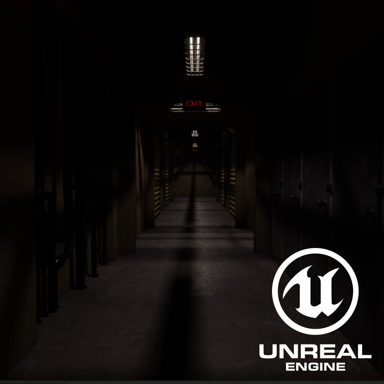 ArtStation - WIP Unreal Storage Scene