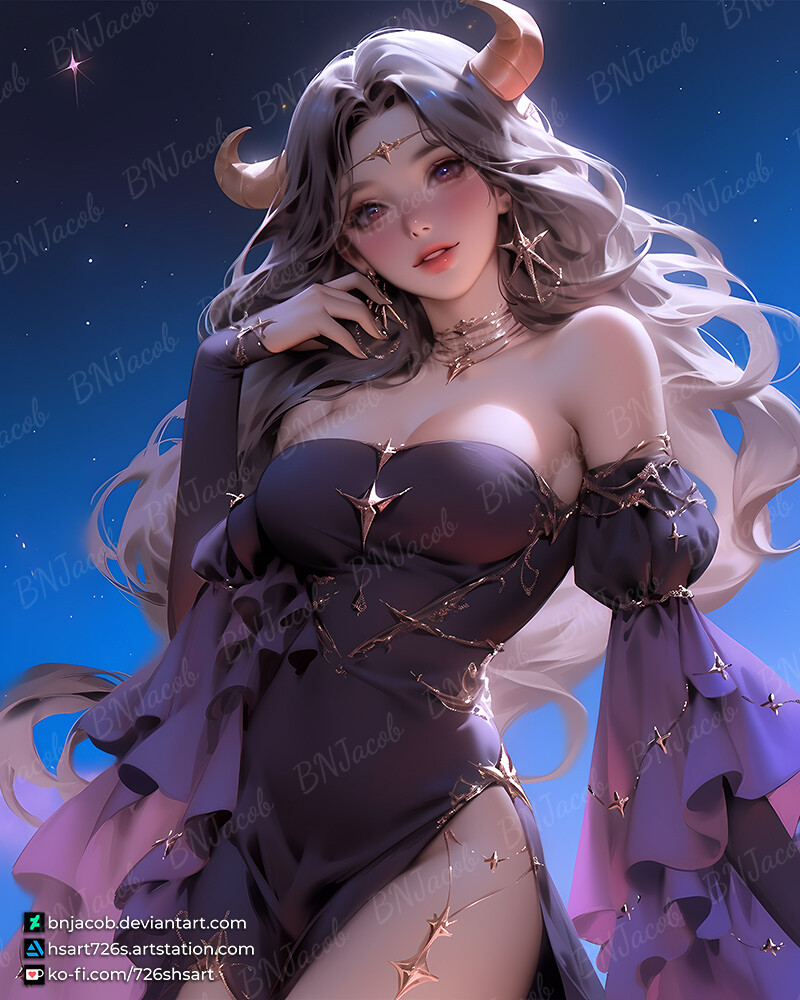 ArtStation - Taurus Zodiac