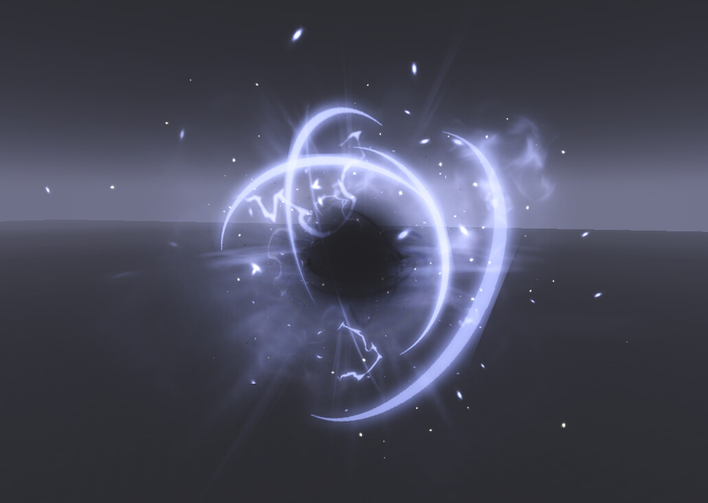 ArtStation - Void Energy Black - Blue