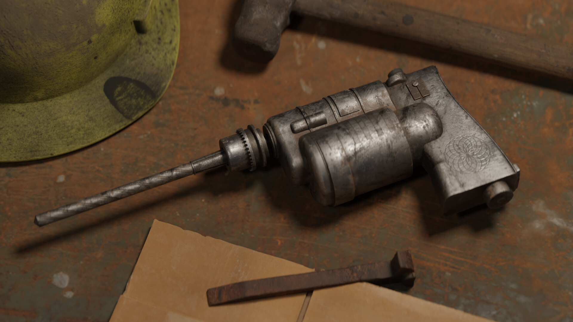ArtStation - Old German drill