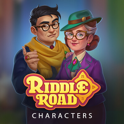 ArtStation - Riddle Road. Character design and emotions