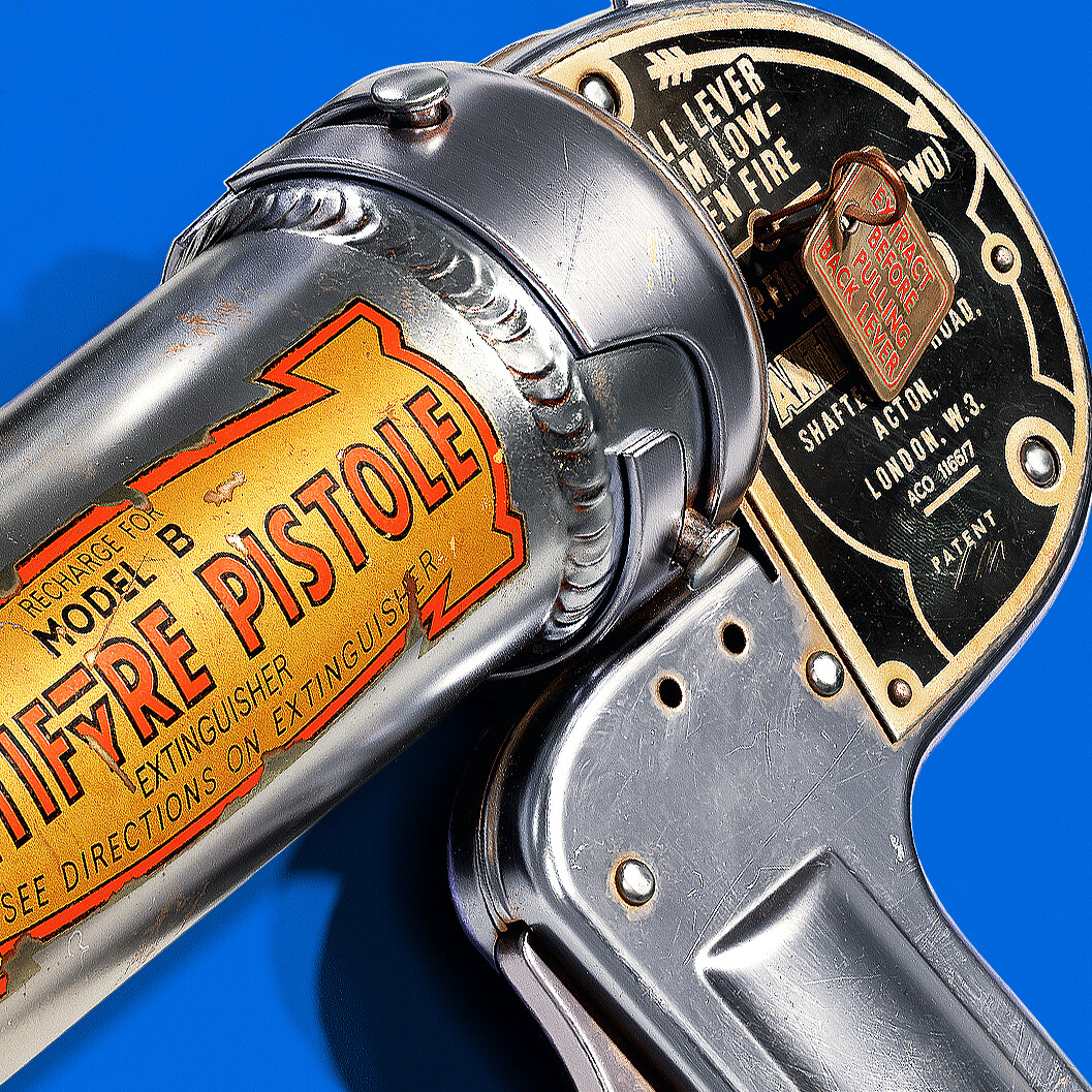 ArtStation - "Antifyre Pistole" 1930s Fire Extinguisher Pistol
